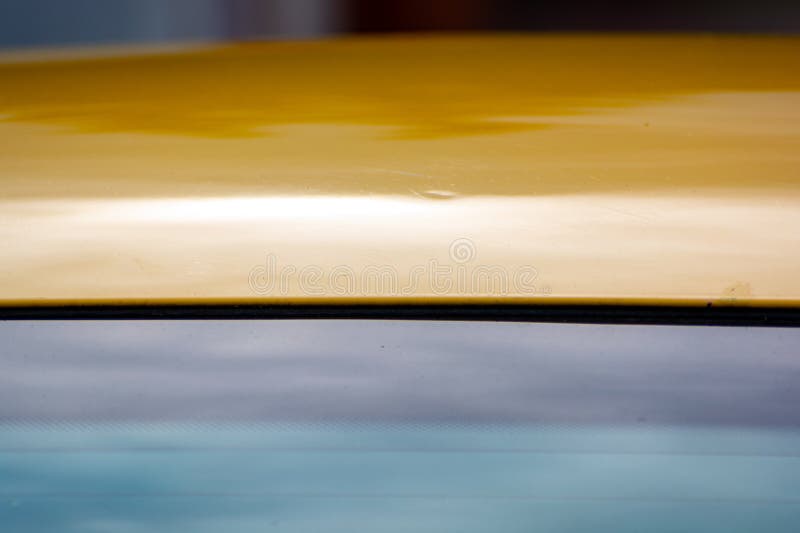 Minimalist Abstract Surface with Reflective Color Bands Stock Image ...