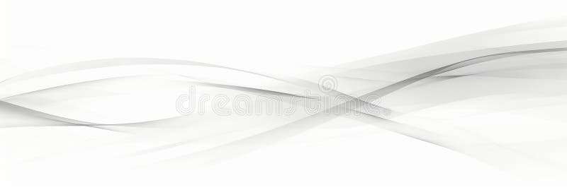 Minimalist Abstract Wavy Pattern, Light Grey Lines Gradient, Art ...