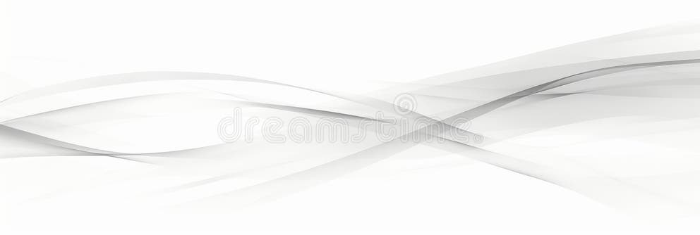 Minimalist Abstract Wavy Pattern, Light Grey Lines Gradient, Art ...