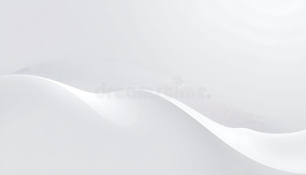 Abstract White Wave Texture, Smooth Surface, Background, Stock Photo ...