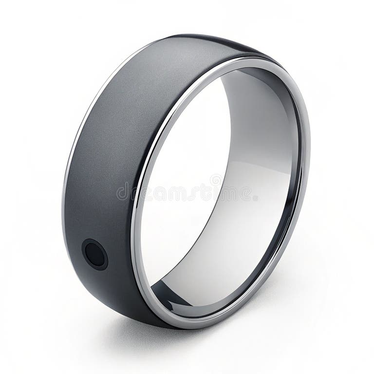 Minimalist Activity Ring with Bluetooth Sync Stock Illustration ...