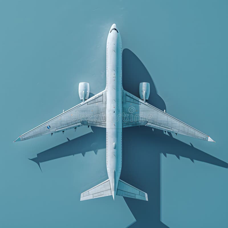 Minimalist Air Plane Design Illustration for Business and Creative Use ...