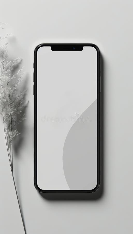 Minimalist App Splash Screen Design on Smartphone for Modern Branding ...