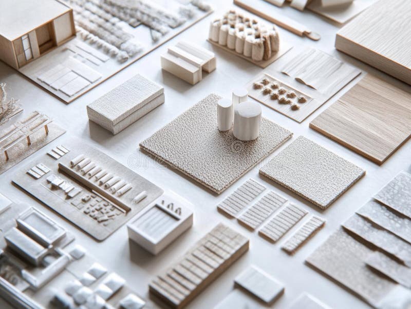 Minimalist Architectural Design Samples, a Palette of Textural ...