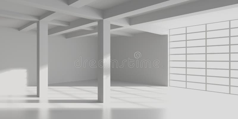 Minimalist Architectural Interior Design with Natural Light and ...