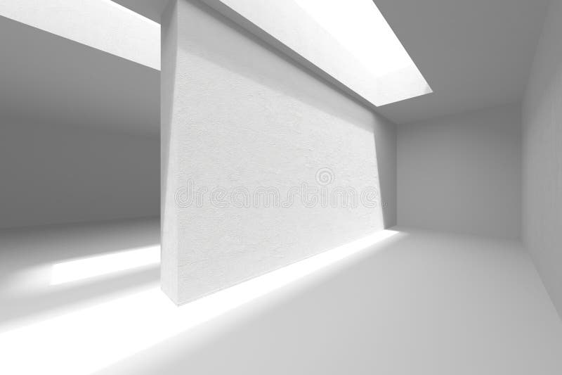 Minimalist Architectural Space with Light and Shadow Play, Perfect for ...
