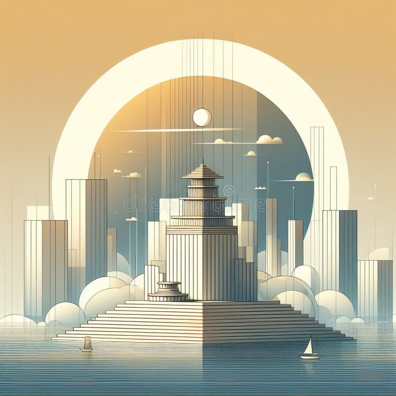 58 23. Minimalist Art_ a Simple and Understated Artwo Stock ...