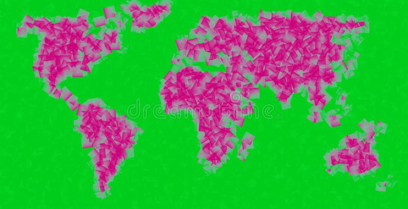 Minimalistic, Artistic Abstract Colorful World Map for Presentation ... Minimalistic, Artistic Abstract Colorful World Map for Presentation ...