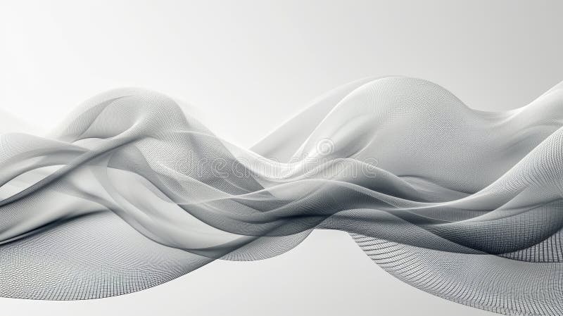 Minimalist Backdrop with Flowing Lines, Conveying the Continuous ...