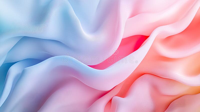 Minimalist Background with Elements that Mimic a Fabric in the Form of ...