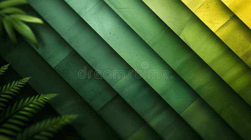 Subdued Green Elegance, Minimalist Style. Stock Illustration ...