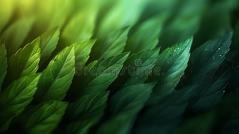 Diagonal Lines, Growth in Minimalist Green. Stock Illustration ...