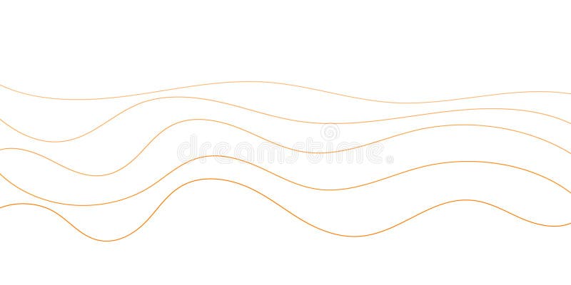 A Minimalist Background Featuring Multiple, Gently Curving, Gold Lines ...