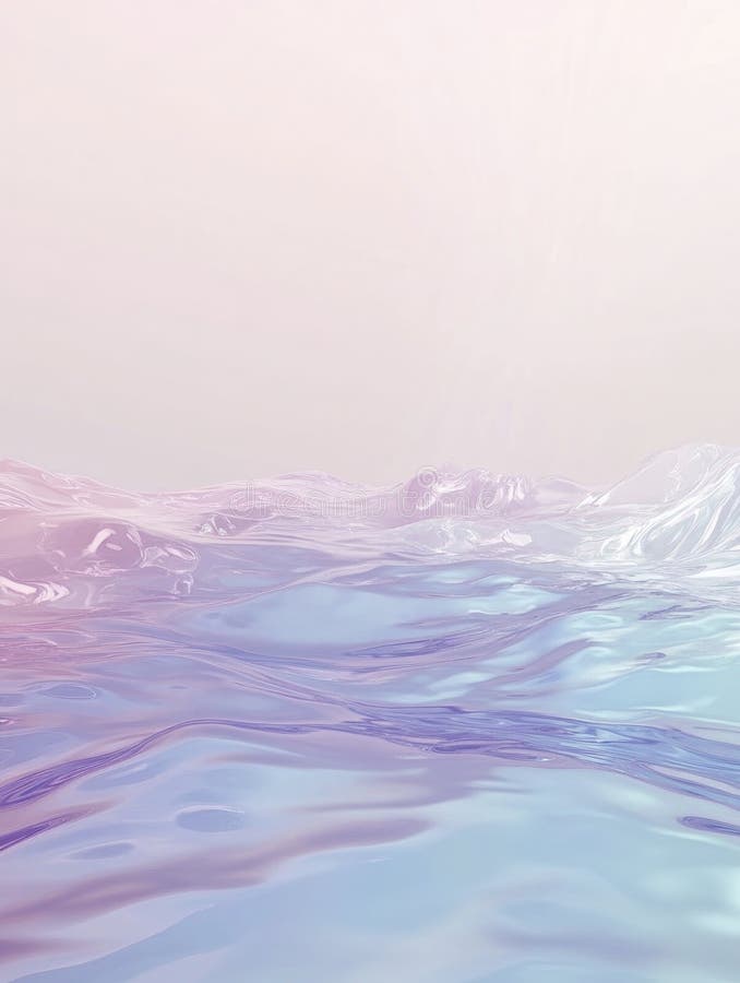 Minimalist Background with Soft Gradient and Subtle Ripples, Pastel ...
