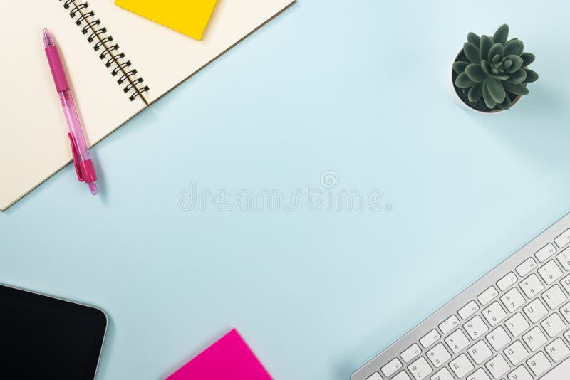 Minimalist Background and Spiral Notebook or Spring Notebook with ...