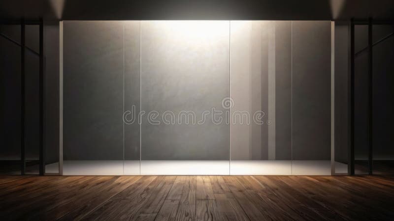 A Minimalist Backlit Background with a Soft Gradient that Creates a ...