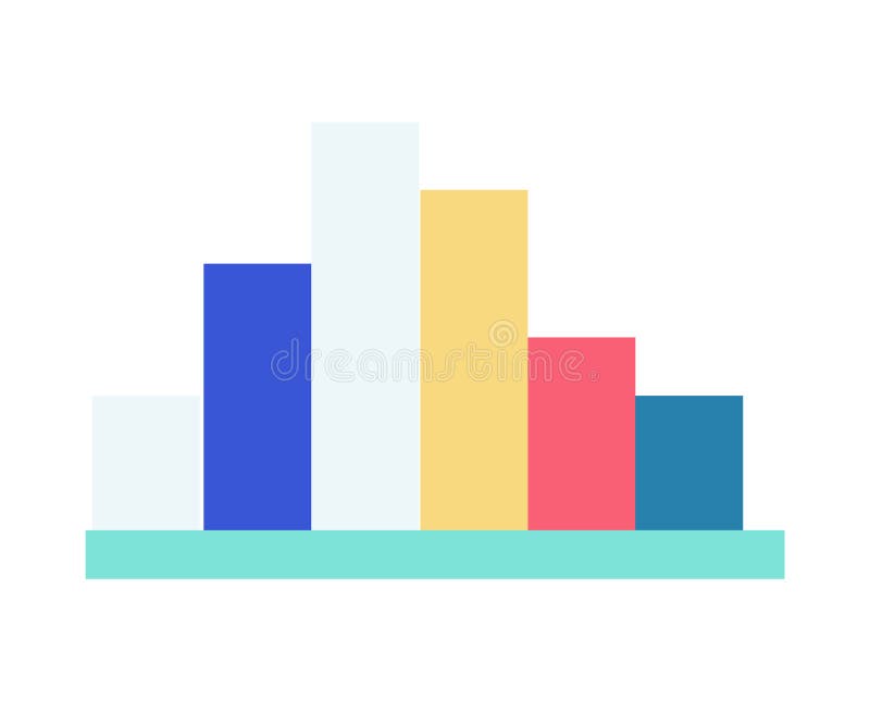 Minimalist Bar Chart Vector Illustration. Simple Flat Data Graph ... Minimalist Bar Chart Vector Illustration. Simple Flat Data Graph ...