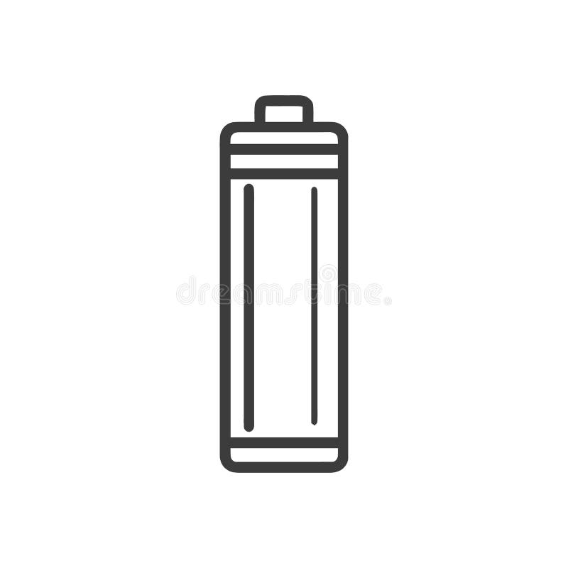 Simple Battery Icon, Energy Power Symbol, Device Charge Indicator Stock ...