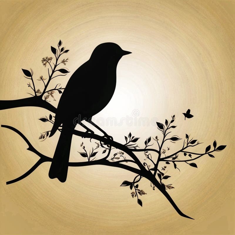 Minimalist Bird Silhouette with a Single Curve for a Sleek and Elegant ...