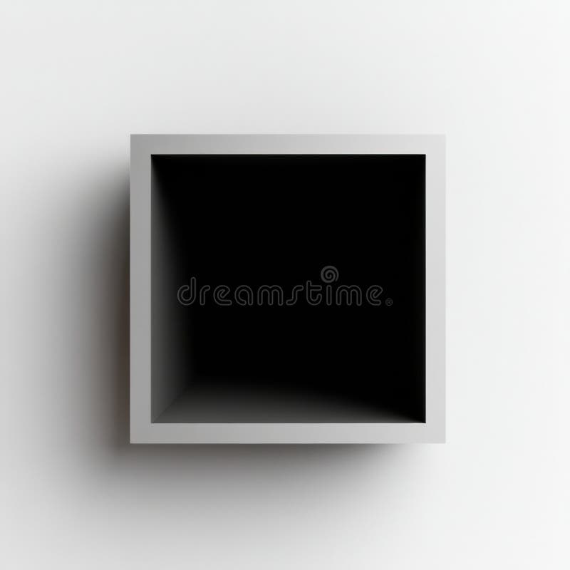 Minimalist Black Box Design with Depth Creating Intriguing Visual ...