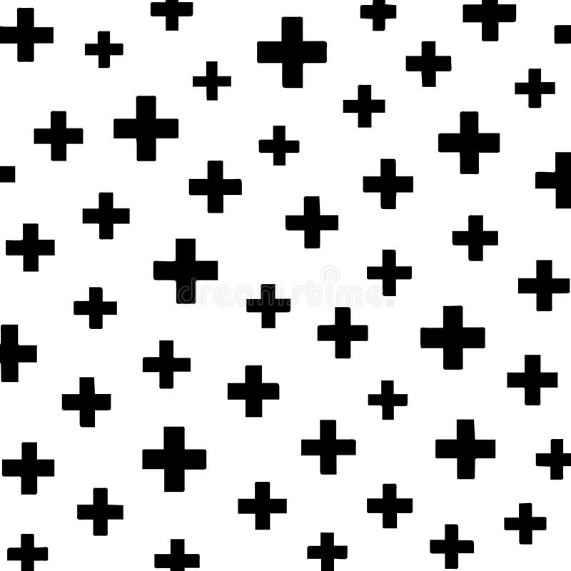 Minimalist Black Cross Pattern Stock Illustrations – 2,852 Minimalist ...