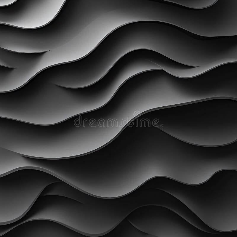 Minimalist Black Layers Background for Modern Tech Design or Wallpaper ...