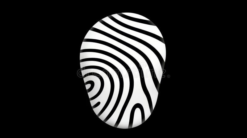 Minimalist Fingerprint Pattern Stock Illustrations – 447 Minimalist ...