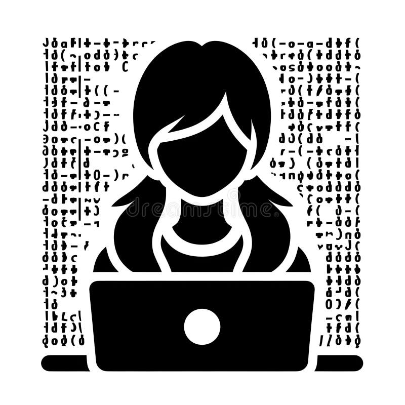 Black Programmer Stock Illustrations – 8,246 Black Programmer Stock ...