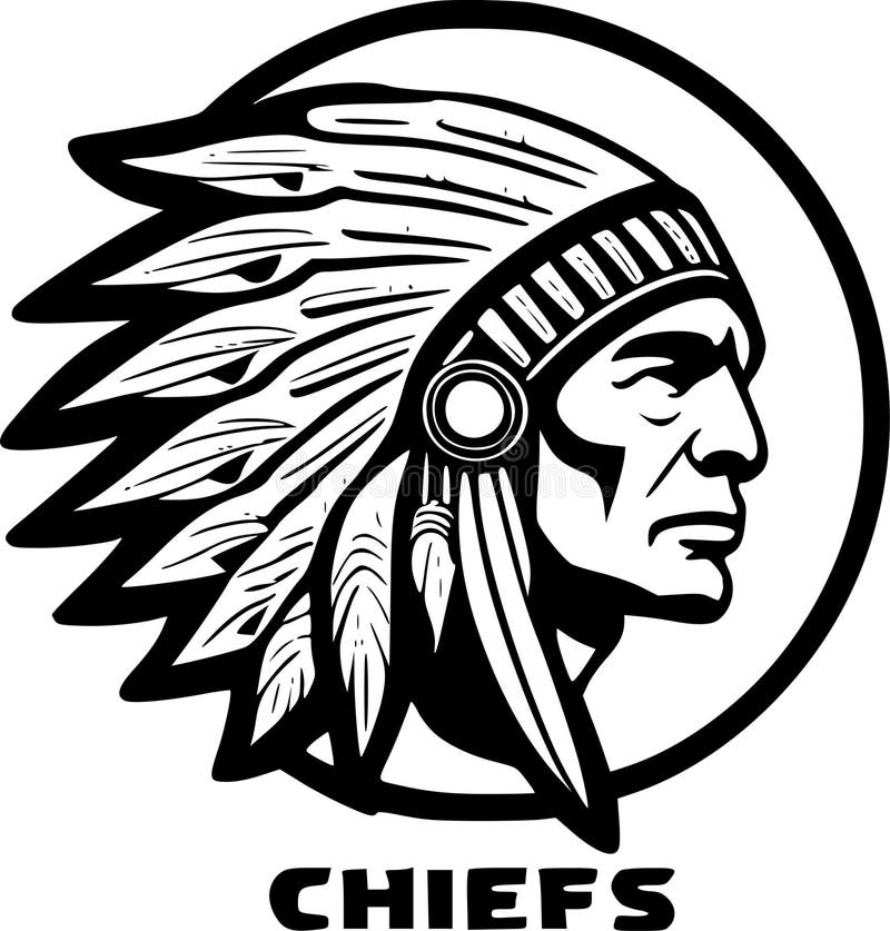 Chiefs Outline Stock Illustrations – 59 Chiefs Outline Stock ...