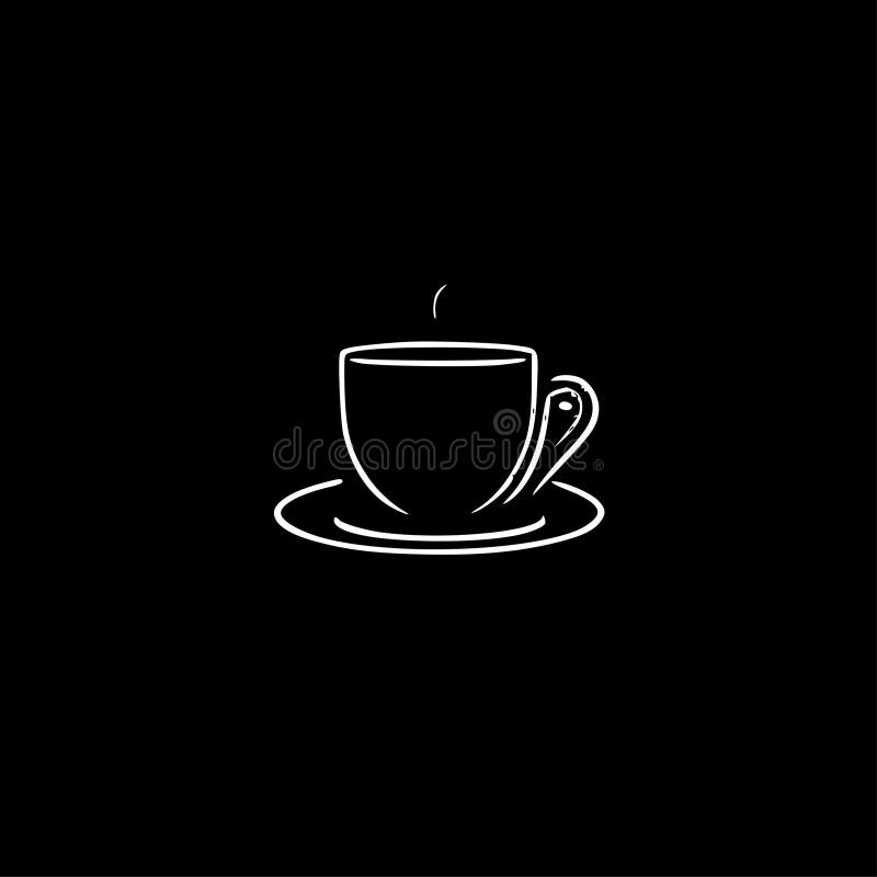 Coffee - Minimalist and Simple Silhouette - Vector Illustration Stock ...