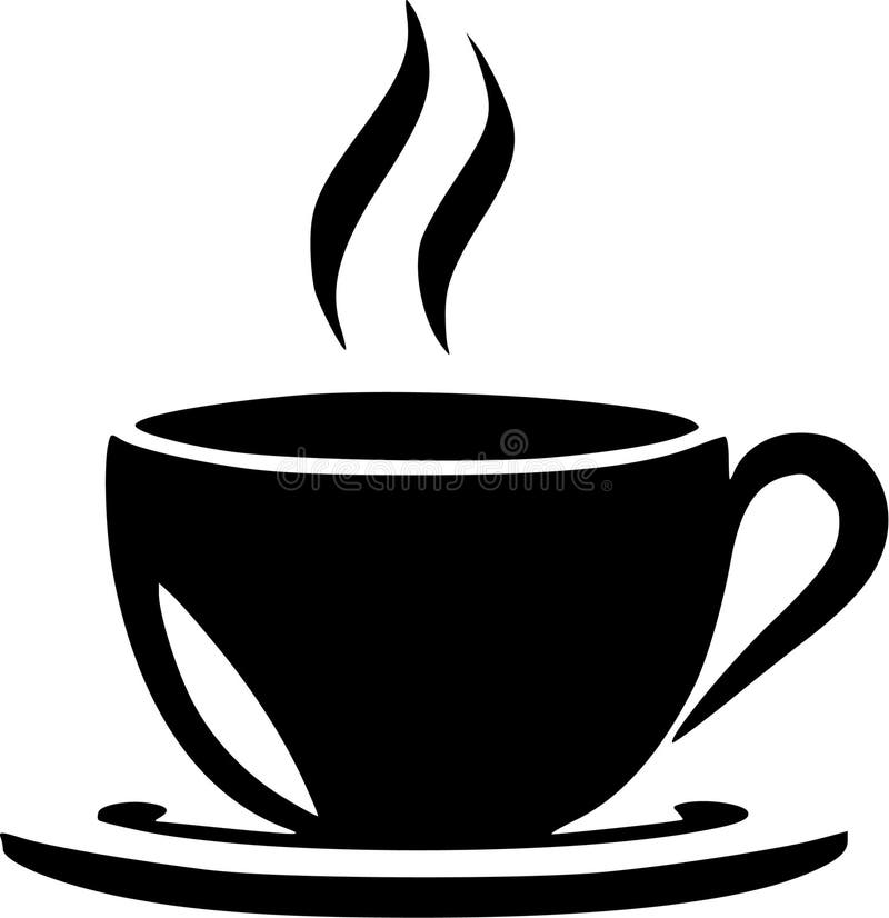 Coffee - Minimalist and Simple Silhouette - Vector Illustration Stock ...