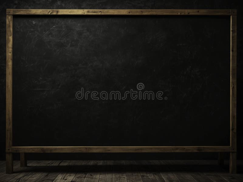 Minimalist Blackboard for Text Overlay Background Generative by Ai ...