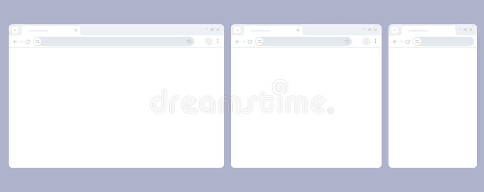 Different Browser Window Stock Illustrations – 458 Different Browser ...