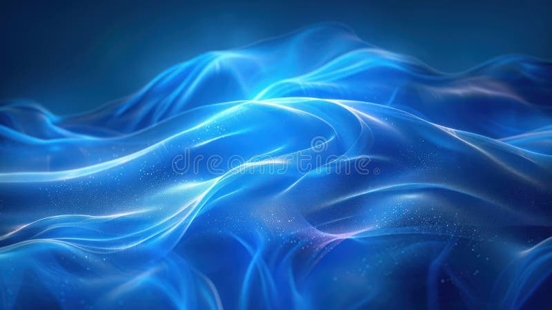 Minimalist Blue Abstract Backdrop Stock Illustration - Illustration of ...