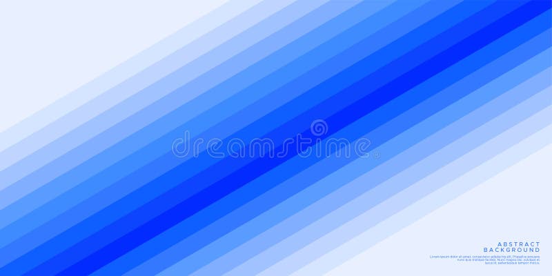 Minimalist Blue Lines Abstract Background Vector. Variant Blue Lines ...
