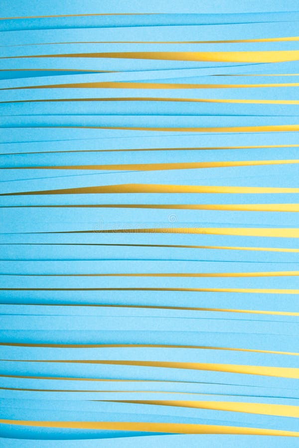 Minimalist Blue Paper Strips Background. Stock Photo - Image of flat ...
