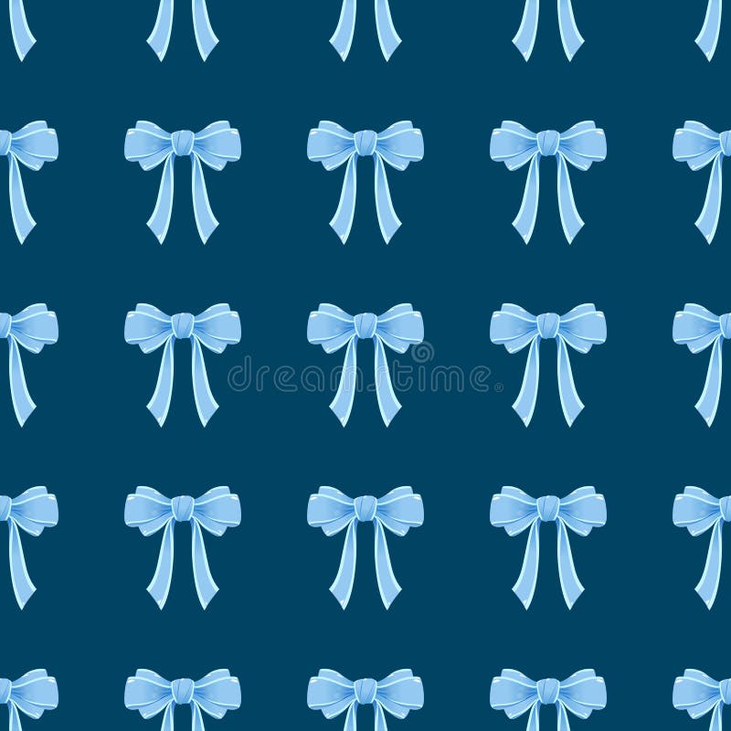 Minimalist Blue Ribbon stock vector. Illustration of vector - 372372460