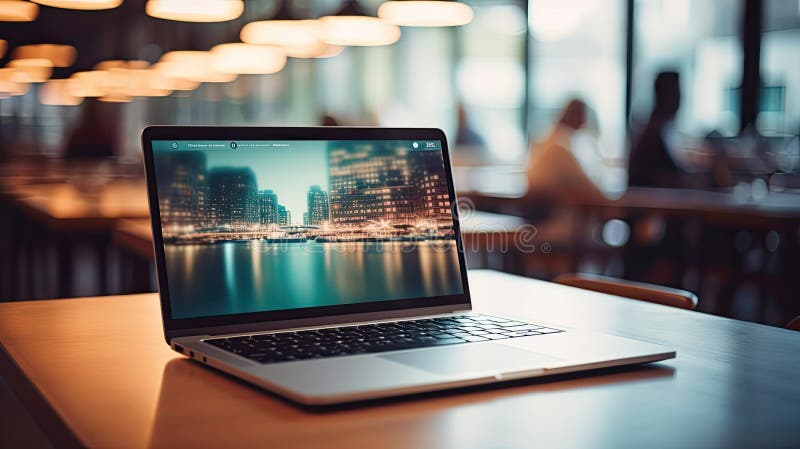 Minimalist Blurred Technology Background Stock Illustration ...