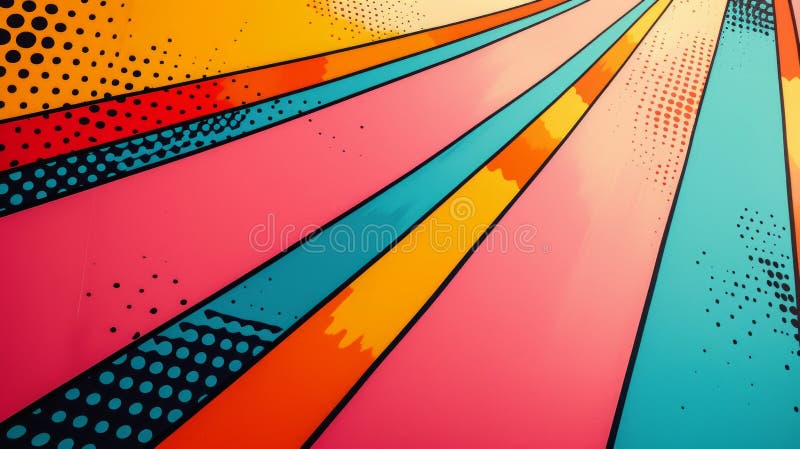 Minimalist yet Bold, this Backdrop Features Pop Art-inspired Elements ...