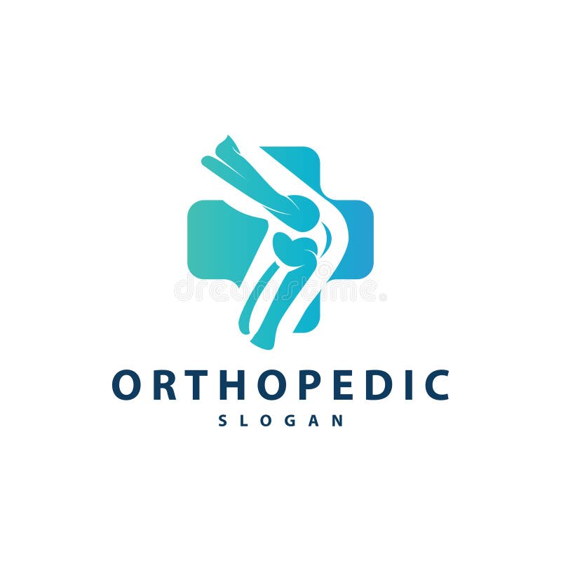 Minimalist Bone Health Logo Illustration Template Design Stock Vector ...