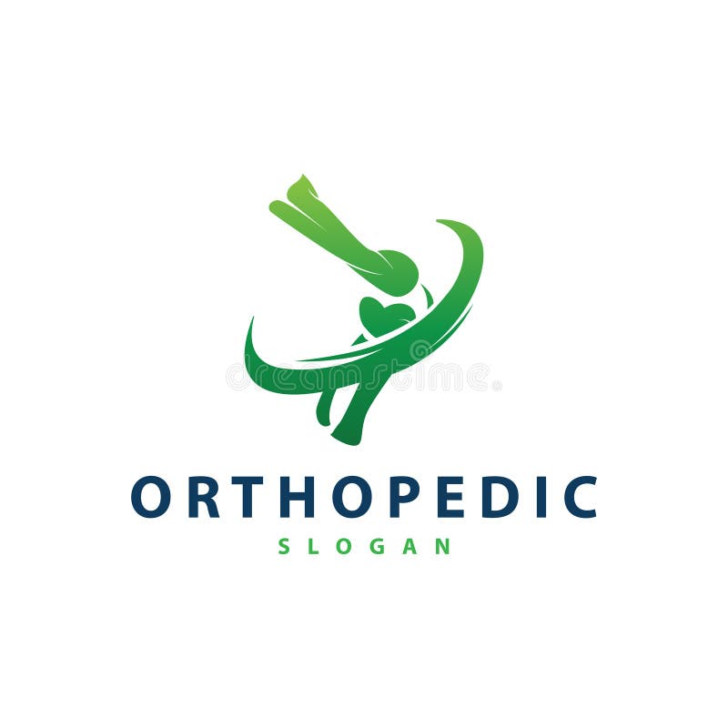 Minimalist Bone Health Logo Illustration Template Design Stock Vector ...