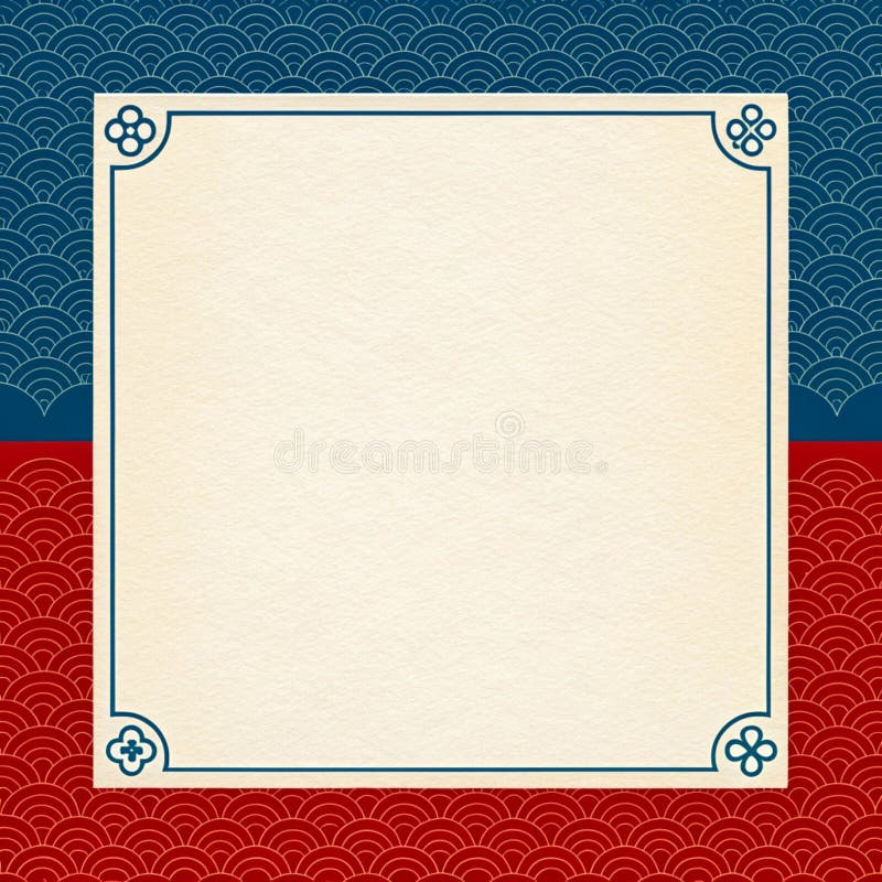 Minimalist Border Design with Paper Texture and Bold Elegance Palette ...