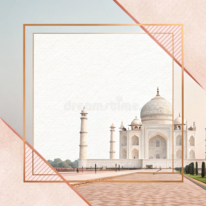 Minimalist Border Design with Paper Texture and Coastal Sand Palette ...