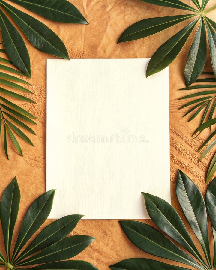 Minimalist Border Design with Paper Texture and Deep Ocean Palette ...