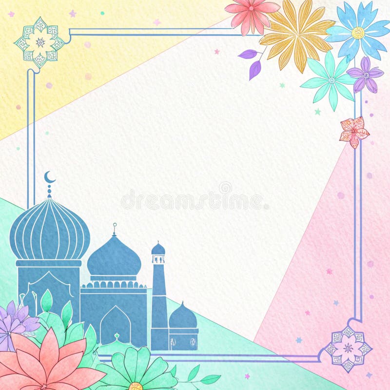 Minimalist Border Design with Paper Texture and Pastel Dream Palette ...