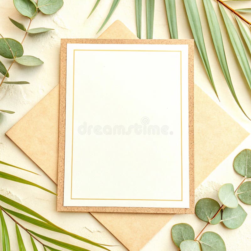 Minimalist Border Design with Paper Texture and Rustic Charm Palette ...