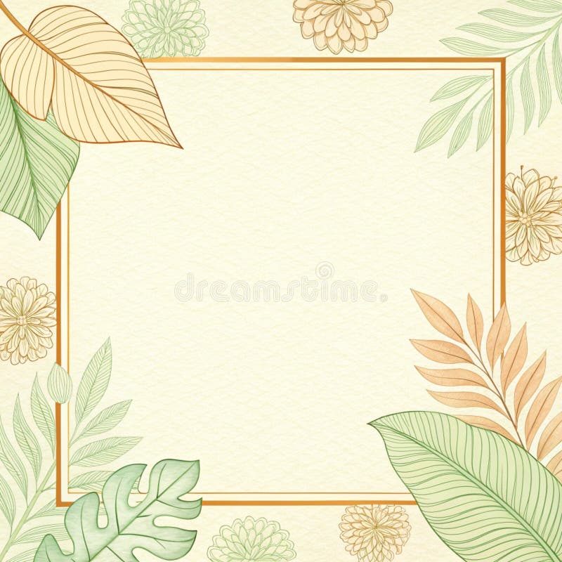Rustic Elegance: Captivating Minimalist Border Designs with Paper ...