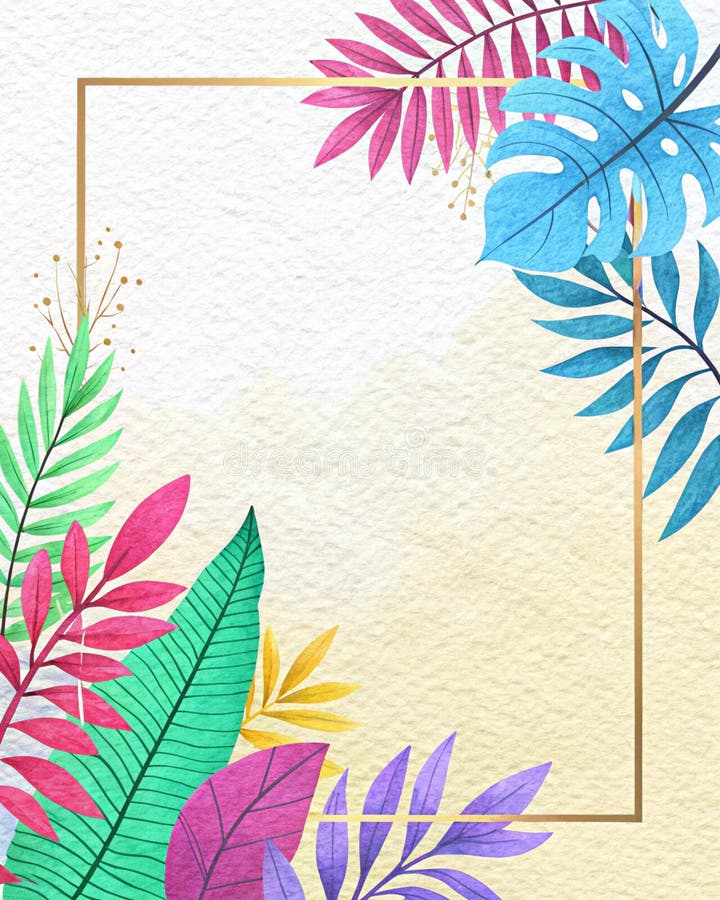 Minimalist Border Design with Paper Texture and Vibrant Play Palette ...