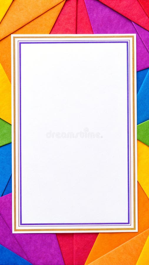 Minimalist Border Design with Paper Texture and Deep Ocean Palette ...