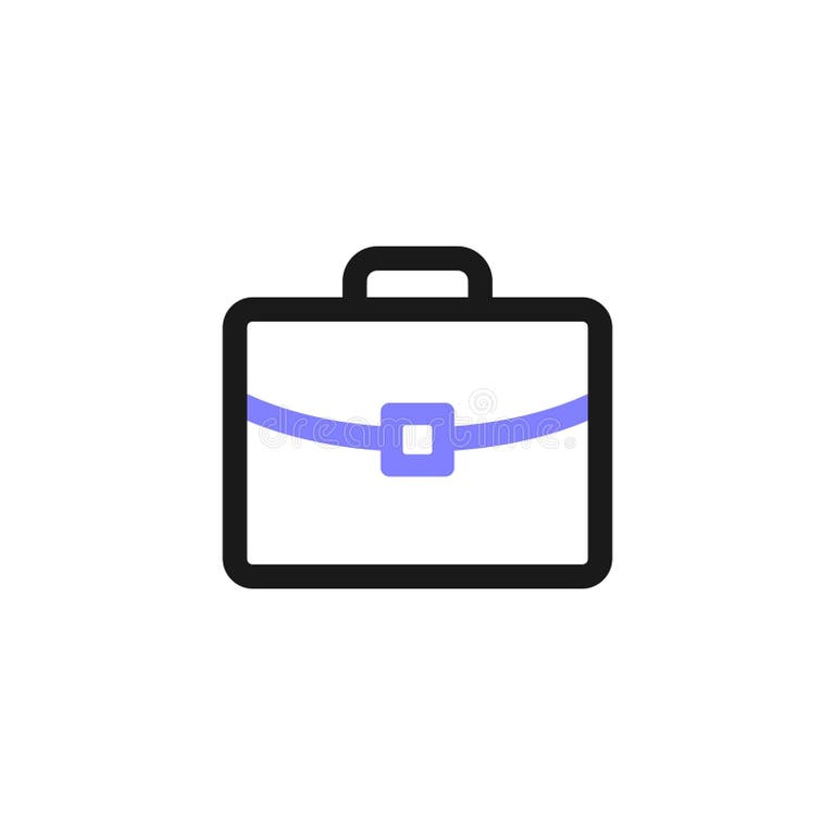 Briefcase Icon. Outline Briefcase Icon. Thin Line Bag Icon. Business ...